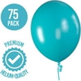 Prextex 75 Emerald Green Party Balloons 12 Inch Emerald Balloons with ...