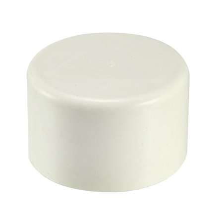50mm PVC Pipe Cap Fitting, Slip End Caps DWV(Drain Waste Vent) White ...