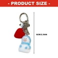 Attractive Blue Snowman Key Holder Soft Texture Small Size Trendy ...