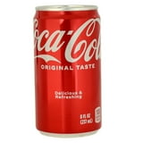 Coca-Cola Mini Cans, 8.5 Fluid Ounce, Pack of 30, Small Soft Drink ...