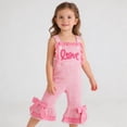 BOOMNY Toddler Girls Romper Jumpsuit Sleeveless Jumpsuits for Girls ...