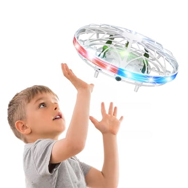 Mini UFO with LED Lights, UFO Drone, Hand Operated, Easy Controlled ...