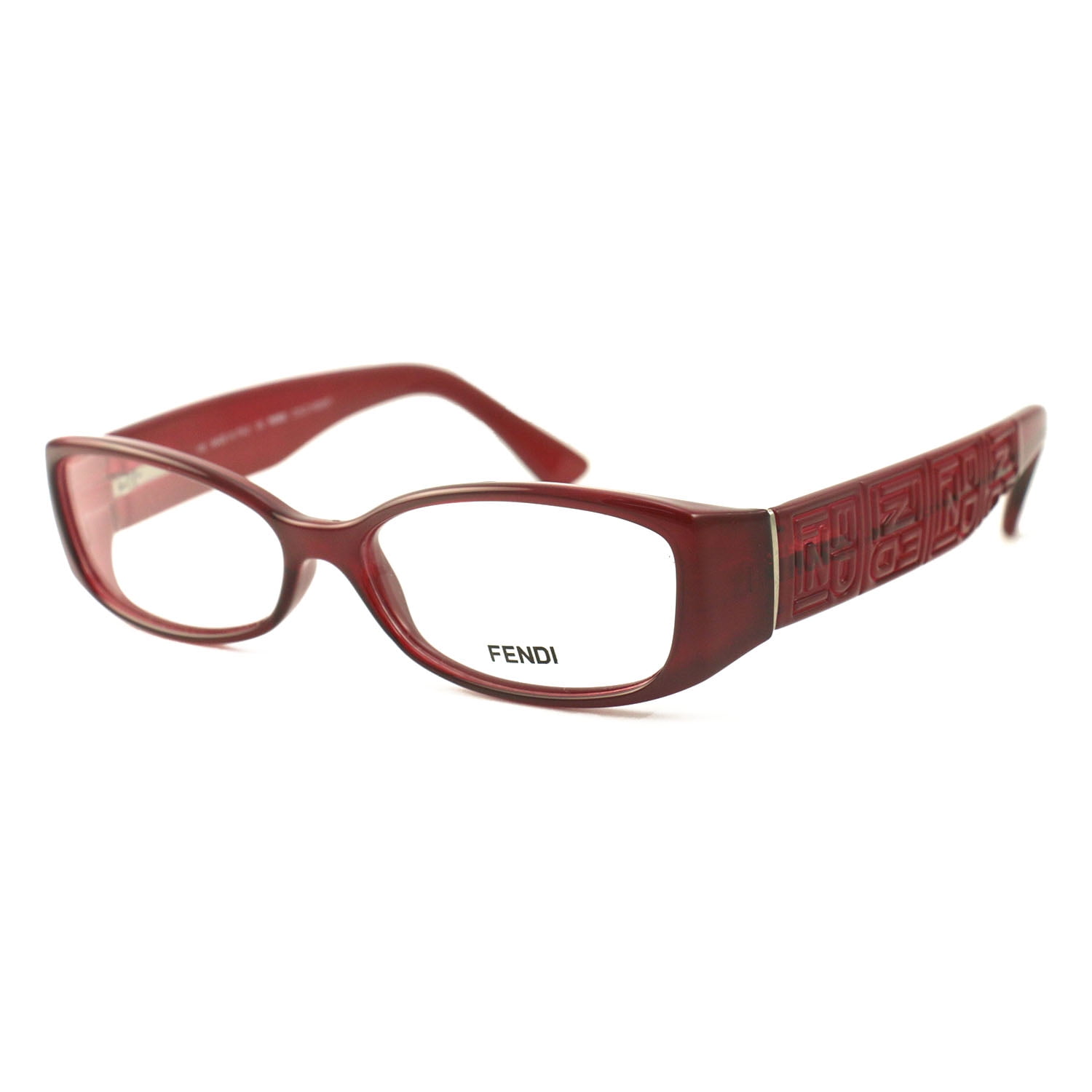 Fendi Womens Eyeglasses F844 625 Burgundy 52 14 130 Frames Oval ...