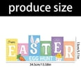 AOOOWER 13x34.5cm Double Sided Reversible PVC Desktop Decors Sign For ...