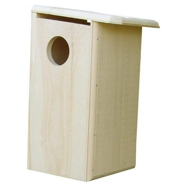 JCs Wildlife Outdoor Material Plywood Squirrel Nesting House Box ...