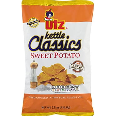 Utz Potato Chips "The Crab Chip", 3-Pack 7.75 oz. Family Sized Bags ...