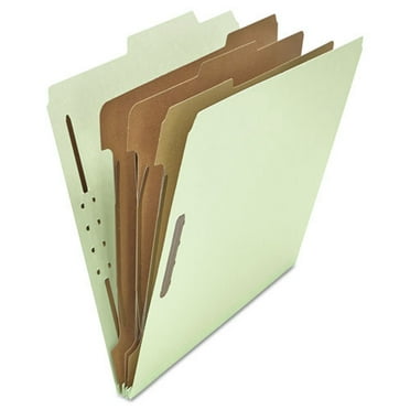ACCO Pressboard 25-Point 6-Section Letter-Size Classification Folders ...