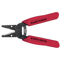Klein Tools Wire Stripper-Cutter Flat Design for 16-26 AWG Str&ed Wire ...