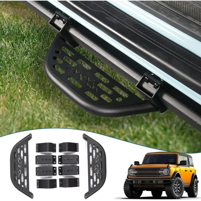 Add on Side Steps for Ford Bronco Accessories 2021 2022 2023 2 4 Door ...
