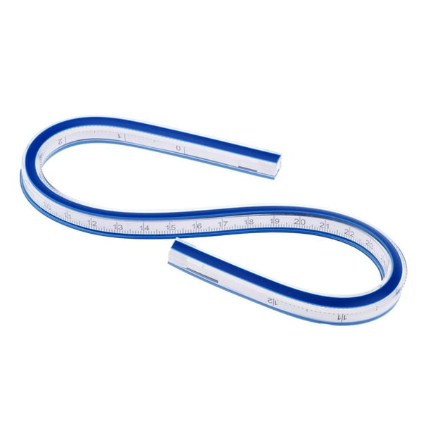 30CM Flexible Drafting Drawing Curve Soft Ruler Paint Ruler - Walmart.com