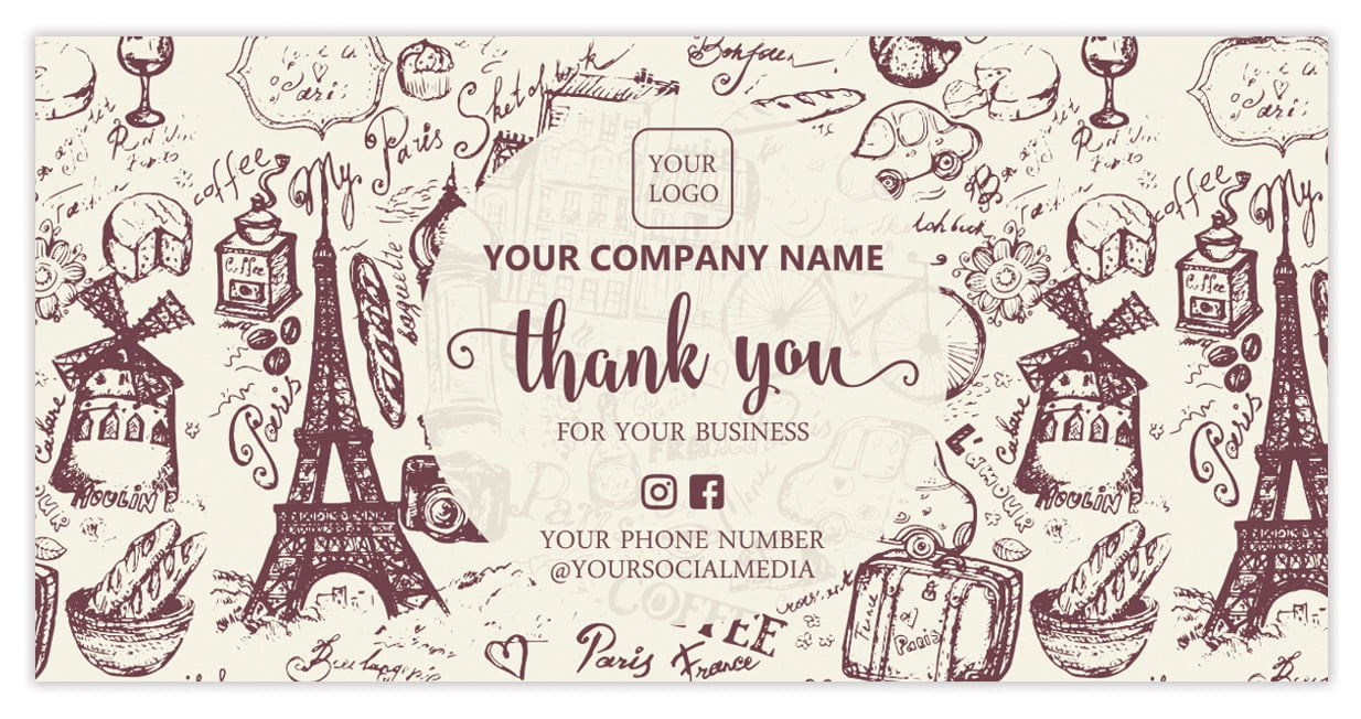 Printtoo Label for Small Business-100 RectangleCustom VinylPersonalized ...