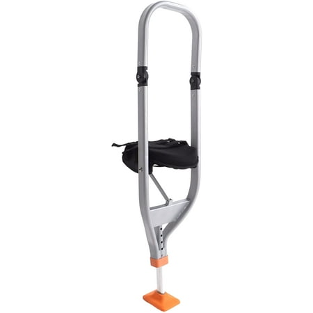 Knee Crutch, Hands Free Crutches Aluminium Alloy Crutches for Women Man ...