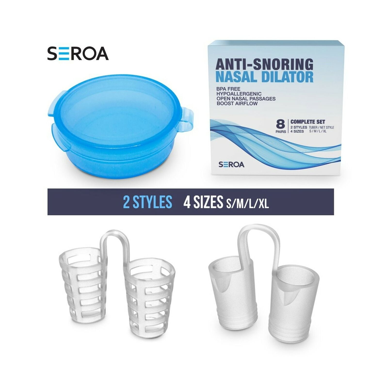 Premium Anti Snoring Devices Nose Vents Nasal Dilator, Stop Snoring ...