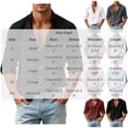 BangWanChi Men Casual Fashion Turn-Down Collar Button Pocket Long ...