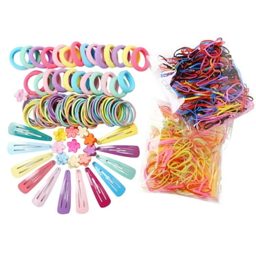 Girl Kids Elastic Hair Bands Ponytail Holder Bobbles Head Rope Ties ...