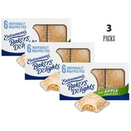 HOSTESS Mini Baked Apple Fruit Pies, Single Serve, 12 Count, 12 oz ...