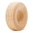 Mini Wood Wheels Treaded Style, 1-1/2 Inch Diameter, Pack of 12, for ...