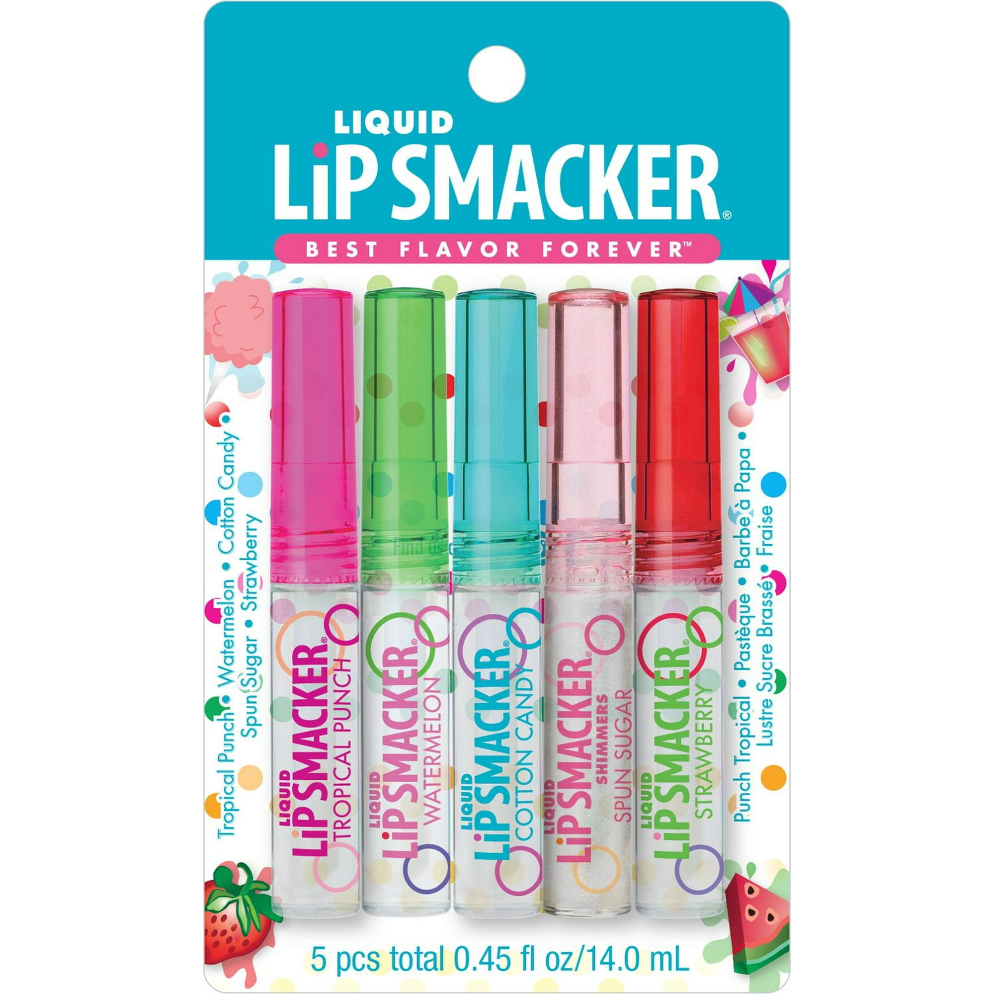 Click here for Lip Smacker Liquid Lip Gloss Party Pack 0.45 Fl Oz prices