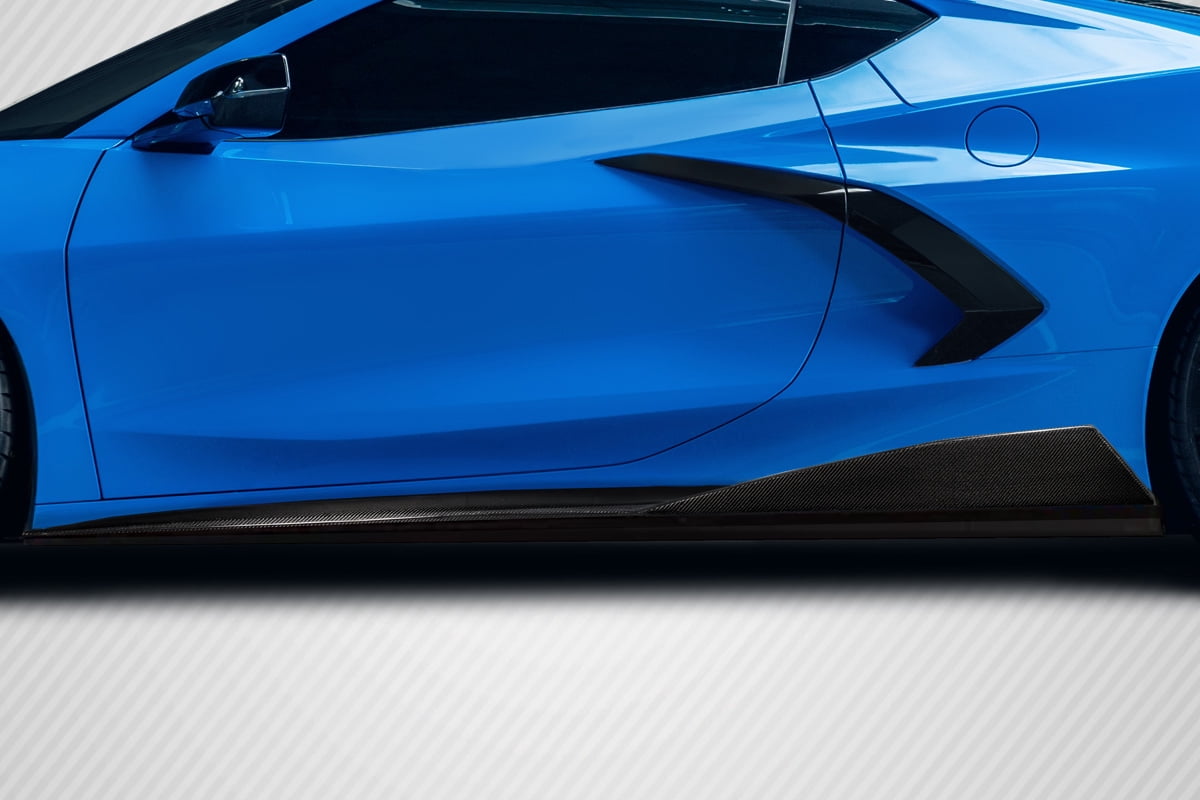 2020-2023 Chevrolet Corvette C8 Carbon Creations GMX Side Skirt Rocker ...
