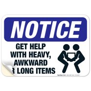 Put Things Back In Their Proper Places Sign, OSHA Notice Sign, 12x18 ...