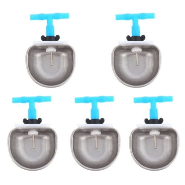 Miller Manufacturing 5" Galvanized Rabbit Feeder - Walmart.com