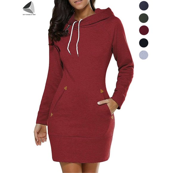 Womens Hoodie Dresses