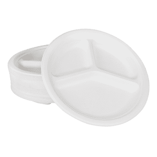 Chinet 10-3/8 Dinner Compartment Plates - 165 Count - Walmart.com