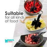 Weber’s Wonders Kitchen Tool: Meat Chopper, Potato Masher, Hamburger ...