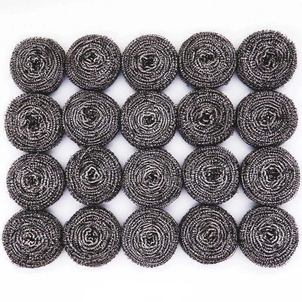 Click here for Gallfeel 20 Pcs Stainless Steel Sponges Scrubbers... prices