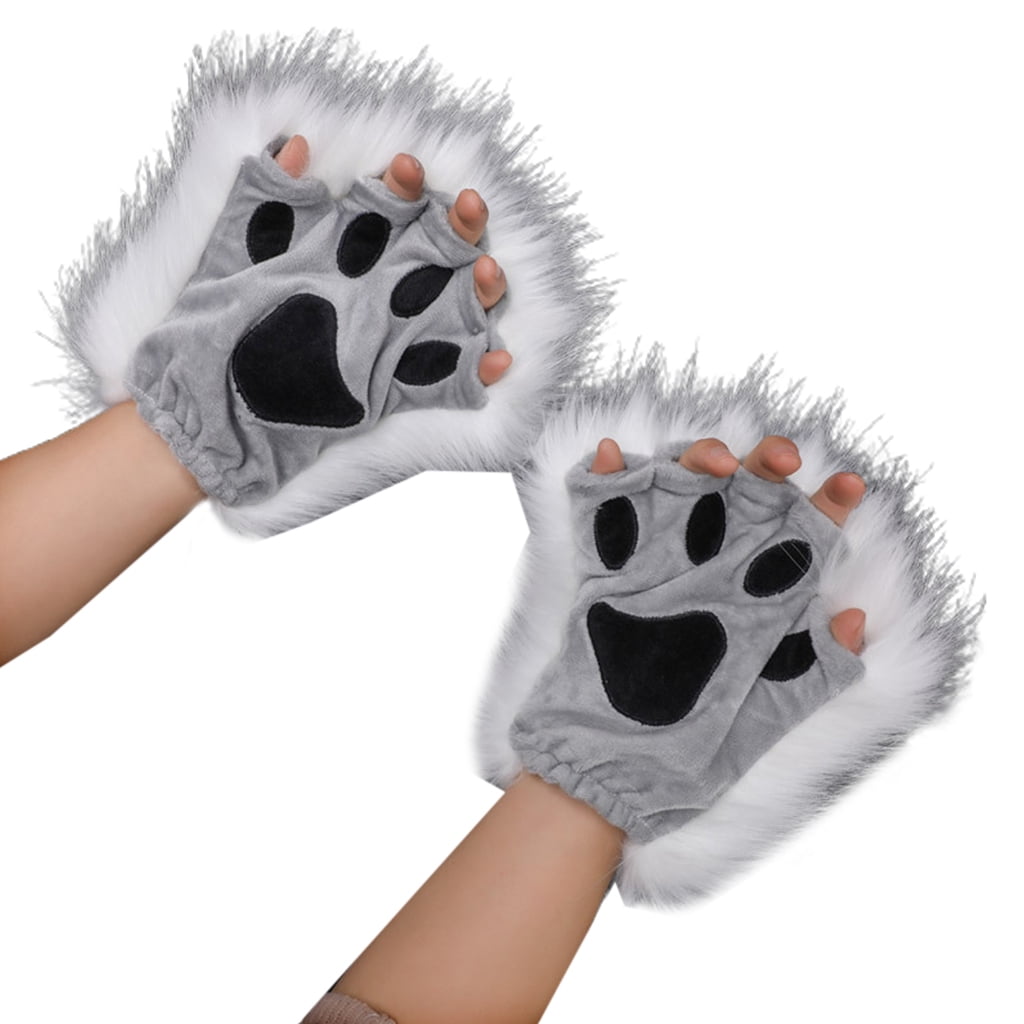 Gray Wolf Paws