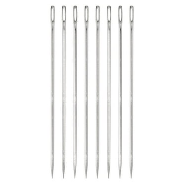 Uxcell Upholstery Needle Large Eye Stitching Extra Long Sewing Needles ...
