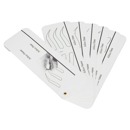 Eyebrow Training Book, Thick Paper Eyebrow Exercise Book Easy Color ...