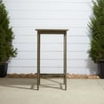 Renaissance Outdoor Hand-scraped Hardwood Bar Table - Walmart.com