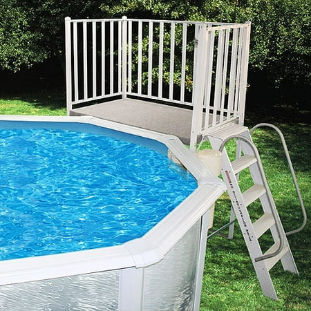 Heritage 5' x 9' Free-Standing Pool Deck - Walmart.com Heritage 5' x 9' Free-Standing Pool Deck - Walmart.com