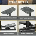 Marada Adjustable Flight Simulator Cockpit Racing Stand for PC Gaming ...