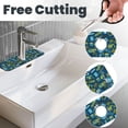 Logiee Dump Truck Print Kitchen Sink Splash Guard Faucet Mat for Splash ...