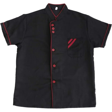 Chef Uniform for Women Short Sleeve Chef Uniform Unisex Chef Jacket ...