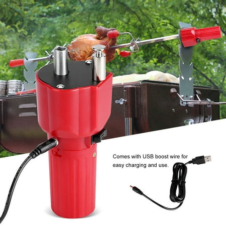 ANGGREK Barbecue Rotator Motor, Battery Rotator Barbecue Grill Motor ...