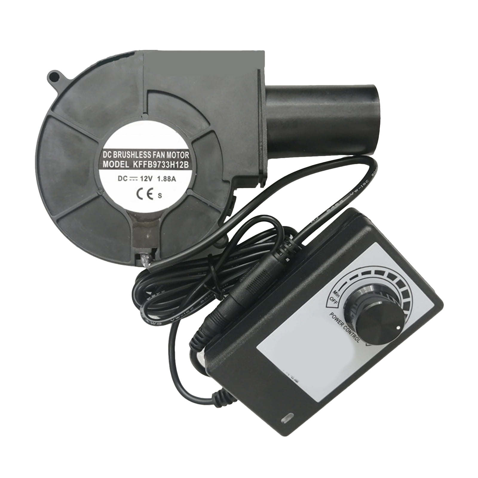 9733 Blower Fan Air Blower Kalan High Speed DC 12V Turbo Centrifugal ...