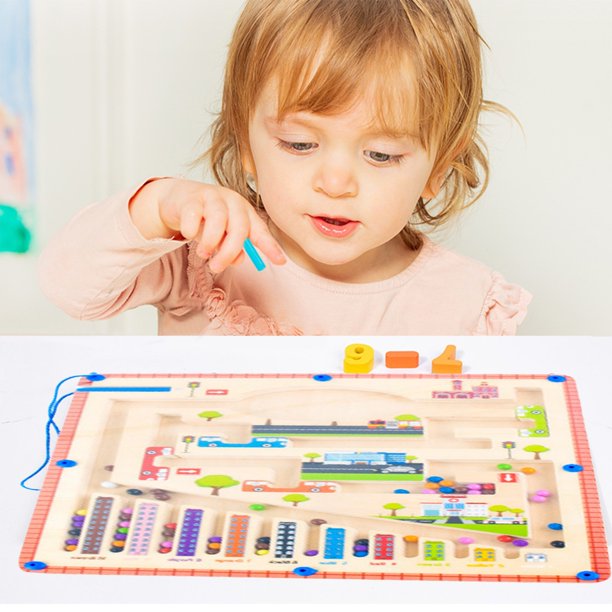 Snorda Traffic Magnetic Organ Pen Walking Beads Colour Classification ...