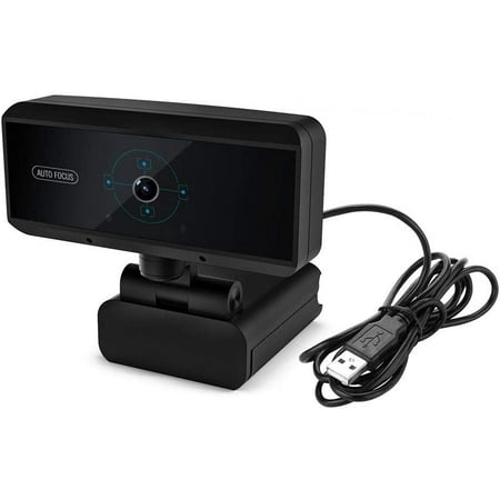 USB Computer Camera with Microphone and Speakers, HXSJ 1080P Computer ...