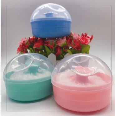 2 Pack Large Body Powder Puff, Soft and Furry Puff with Ribbon Handle ...