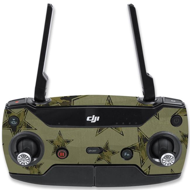 MightySkins DJSPCO-Army Star Skin for DJI Spark Mini Drone Controller ...