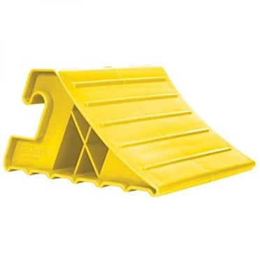 Camco Wheel Chock Without Rope, Helps Keep Your Trailer or RV In Place ...