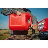 Scepter 5 Gallon Capacity Smart Control Dual Handle Gas Can, FSCG571EOC, Red Fuel Container ...