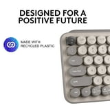 Logitech POP Keys Programmable Mechanical Wireless Keyboard, Emoji Keys ...