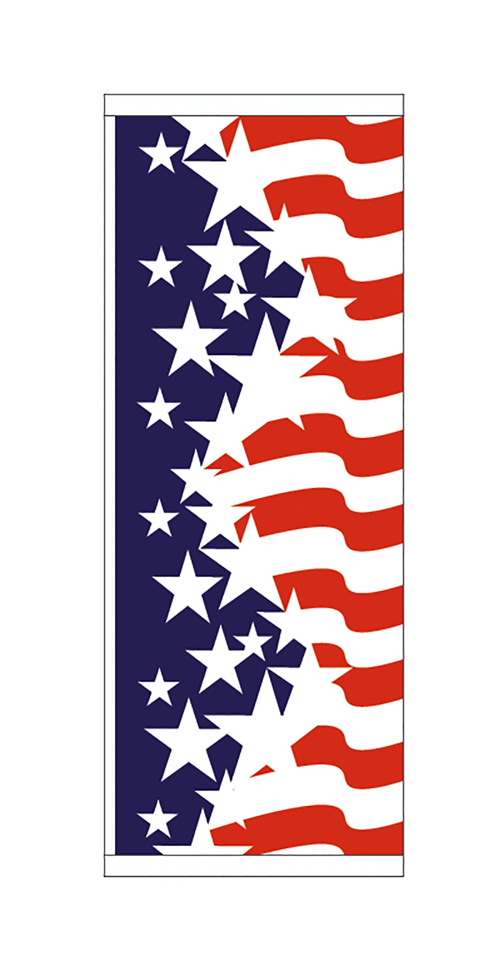 Patriotic Theme Flag - Stars & Stripes Dynamic - Walmart.com