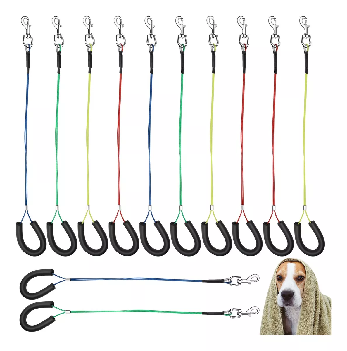 12 Lazos De Aseo Para Perros Y Perros Con Lazo De Sujeción | Bodega ...