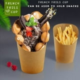 Walmart French Fry Cups, Disposable Paper, Charcuterie, Pack of 50 ...