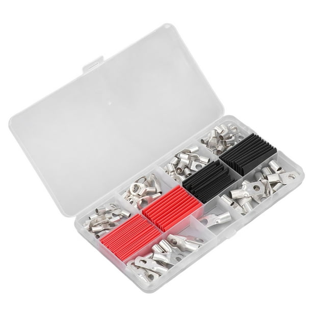 Copper Wire Lugs,120Pcs Copper Wire Lugs Copper Wire Lug Set Terminal ...